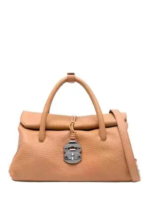 ZANELLATO Studded Top-handle Tote Bag - Neutrals
