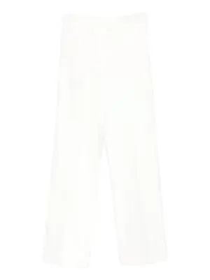 LE TRICOT PERUGIA Straight-leg Trousers - White