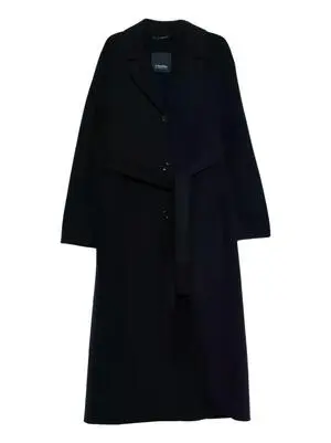 Max Mara Belted Coat - Blue