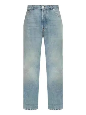 Alexander McQueen Straight-leg Jeans - Blue