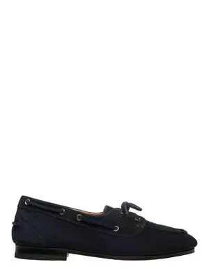 Bally Plume Boat Shoes Blue