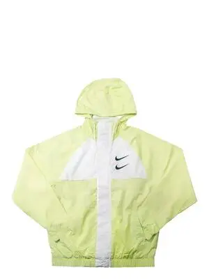 Nike Swoosh Hooded Jacket - Yellow