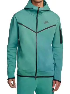 Nike Tech Zip-up Hoodie - Green