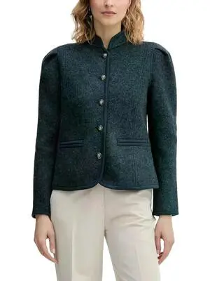 HOSS INTROPIA Buttoned Jacket - Blue
