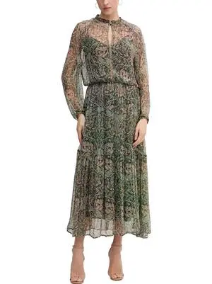 HOSS INTROPIA Floral-print Maxi Dress - Green
