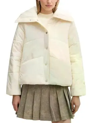 Liu Jo Quilted Puffer Jacket - Neutrals