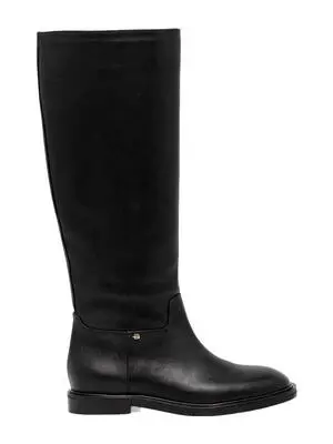 BALDININI Leather Knee-high Boots - Black