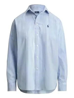 Polo Ralph Lauren Striped Button-down Shirt - Blue