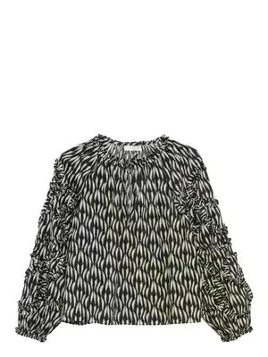 Ulla Johnson Azrou Blouse - Black