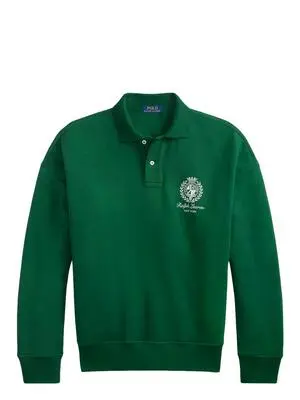 Polo Ralph Lauren Graphic-embroidered Sweatshirt - Green