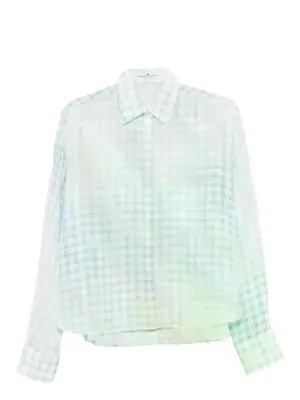 Ermanno Scervino Check Shirt - White