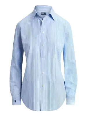 Polo Ralph Lauren Button-down Embroidered Shirt - Blue
