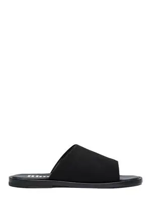 Rhude Slip-on Flat Sandals - Black