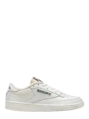 REEBOK Club C 85 Logo Patch Sneakers - White