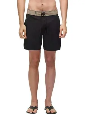 OSKLEN Apx Pro Swim Shorts - Black