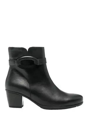 Gabor Buckle Booties - Black