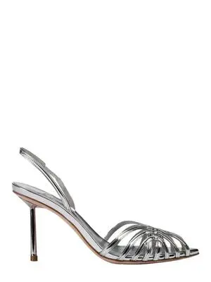 LE SILLA Embrace Pointed-toe Sandals - Silver