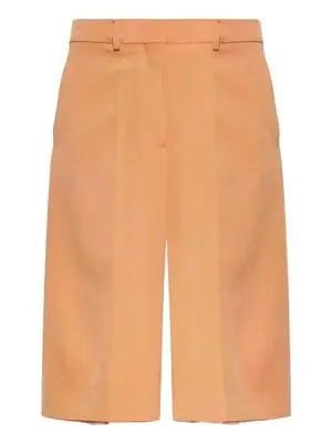 Stella McCartney Flat-waistband Shorts - Orange