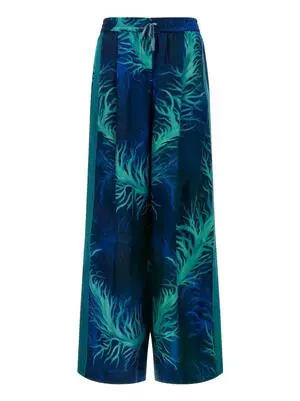 F.R.S FOR RESTLESS SLEEPERS Asteria Drawstring-waist Trousers - Blue