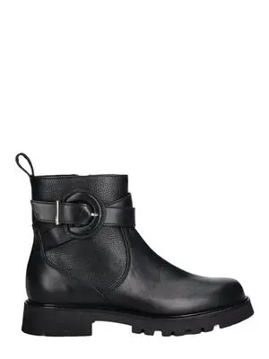 BALDININI Buckled Ankle Boots - Black