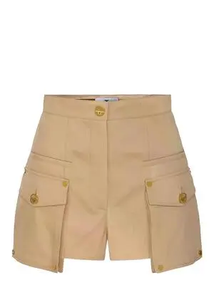 Elisabetta Franchi Cargo-pocket Shorts - Neutrals