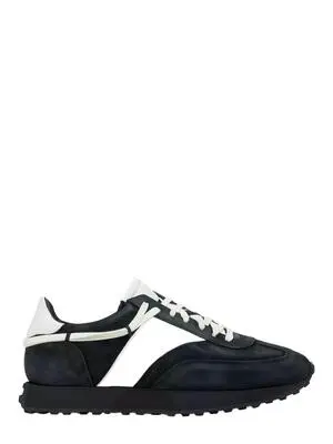 Rhude Runner Low-top Sneakers - Black