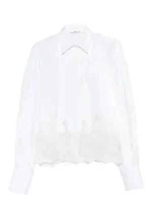 Ermanno Scervino Lace Shirt - White