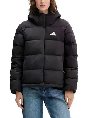 Adidas Hooded Puffer Jacket - Black