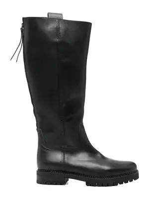 Gabor Leather Boots - Black