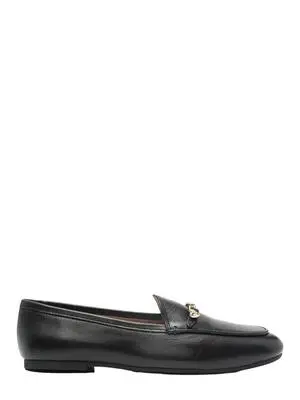 Moschino Buckle-detail Loafers - Black
