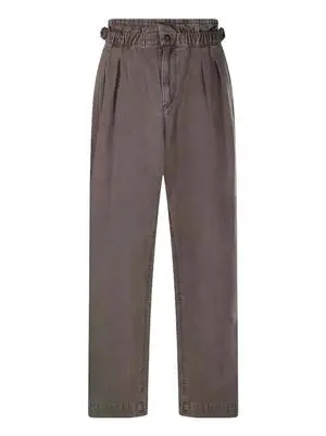 Isabel Marant Pleated Trousers - Brown