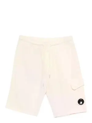 C.P. COMPANY Lens-detail Cargo Shorts - Neutrals
