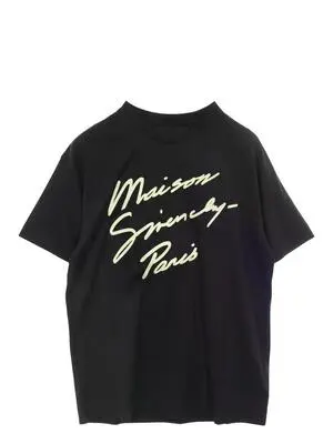 Givenchy 2020s Logo-print Cotton T-shirt - Black