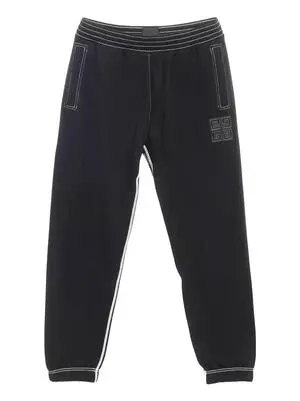 Givenchy 2020s 4g Logo-detail Track Pants - Black