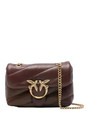 Pinko Baby Love Quilted Shoulder Bag - Brown