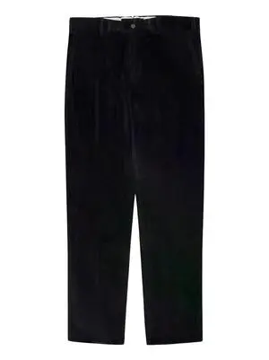 SLOWEAR Straight-fit Corduroy Trousers - Blue