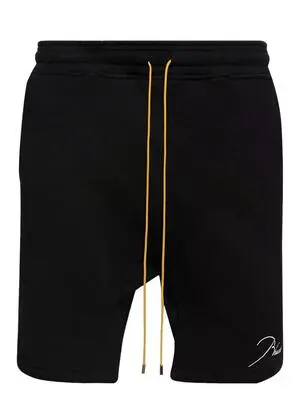 Rhude Drawstring Track Shorts - Black
