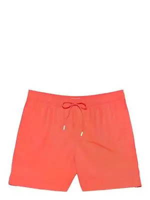 Calvin Klein Drawstring Swim Shorts - Orange