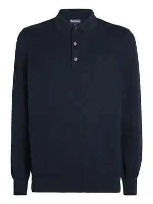 Barbour Pima Cotton Polo Shirt - Navy