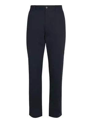Barbour Stretch-cotton Straight Trousers - Navy