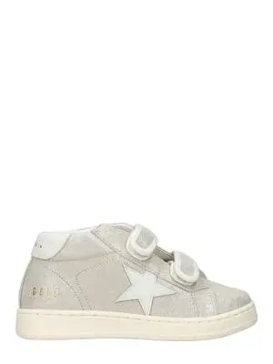 GOLDEN GOOSE Leather June Sneakers - Gold