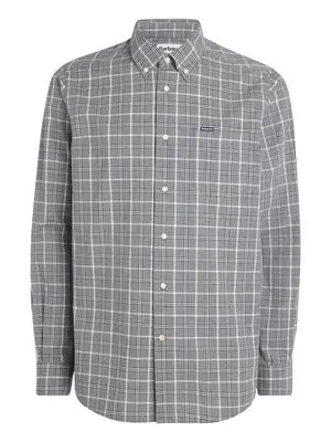 Barbour Cotton Check Bramham Shirt - Grey
