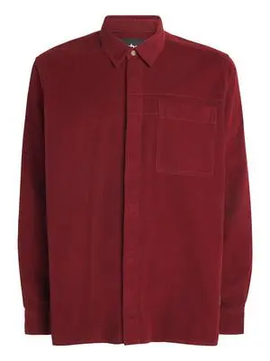 Barbour Cotton Corduroy Hatcliff Shirt - Red