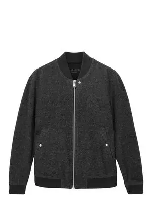 ALLSAINTS Wool-blend Saku Bomber Jacket - Grey