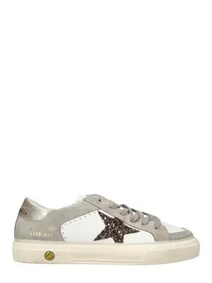 GOLDEN GOOSE May Suede Sneakers - Brown