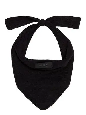 Jacquemus Le Chale Gros Grain - Black