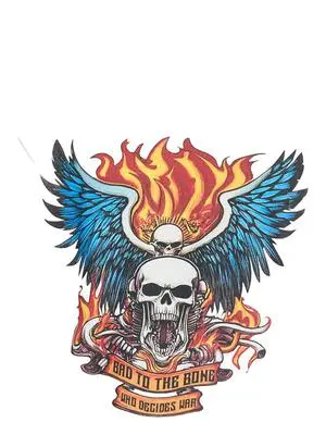 WHO DECIDES WAR Bad To The Bone Jersey Cotton T-shirt Cloud