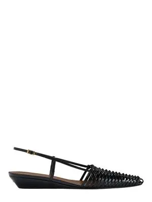 GIUSEPPE ZANOTTI Jane Ballerina Flats - Black