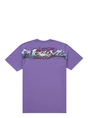 Supreme Tag Tee Shirt Purple
