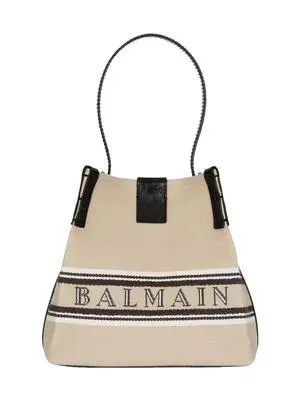 Balmain Release Bucket Bag - Beige